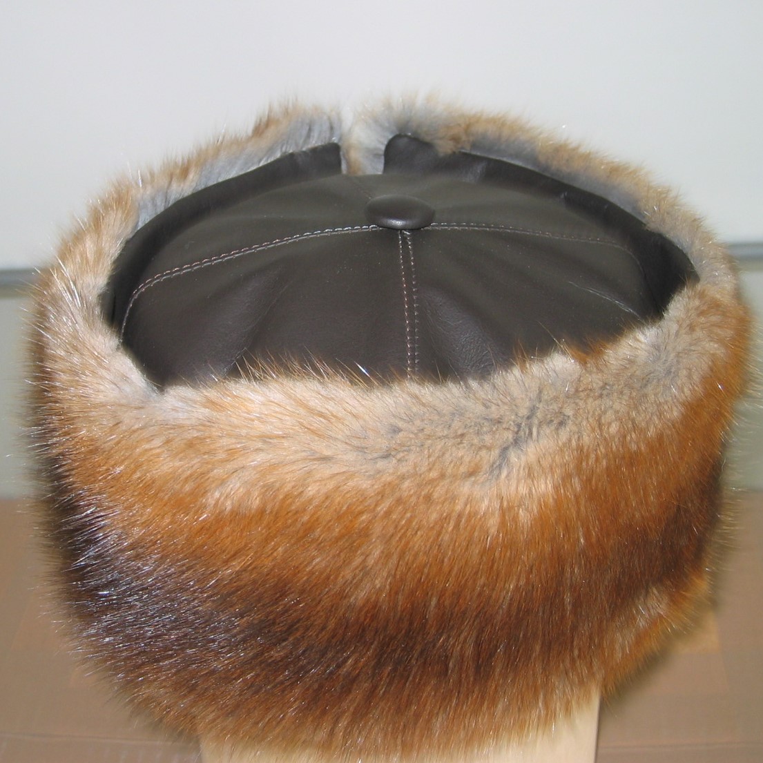 Traditional Finnish Koivistolainen fur hat
