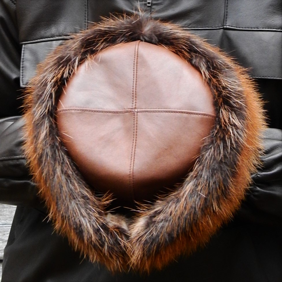Traditional Finnish Koivistolainen fur hat