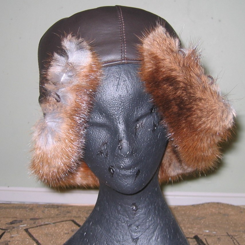 Traditional Finnish Koivistolainen fur hat
